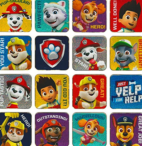 Paper Projects 01.70.30.025 Paw Patrol Potty and Toilet Training Reward Chart and Stickers, for ages 3+, 29.7cm x 42cm
