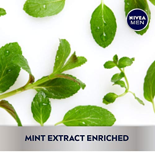 NIVEA Men Energy 3-in-1 Body Wash - Shower, Shampoo and Refresh With Invigorating Mint Extract - 16.9 fl. oz. bottle