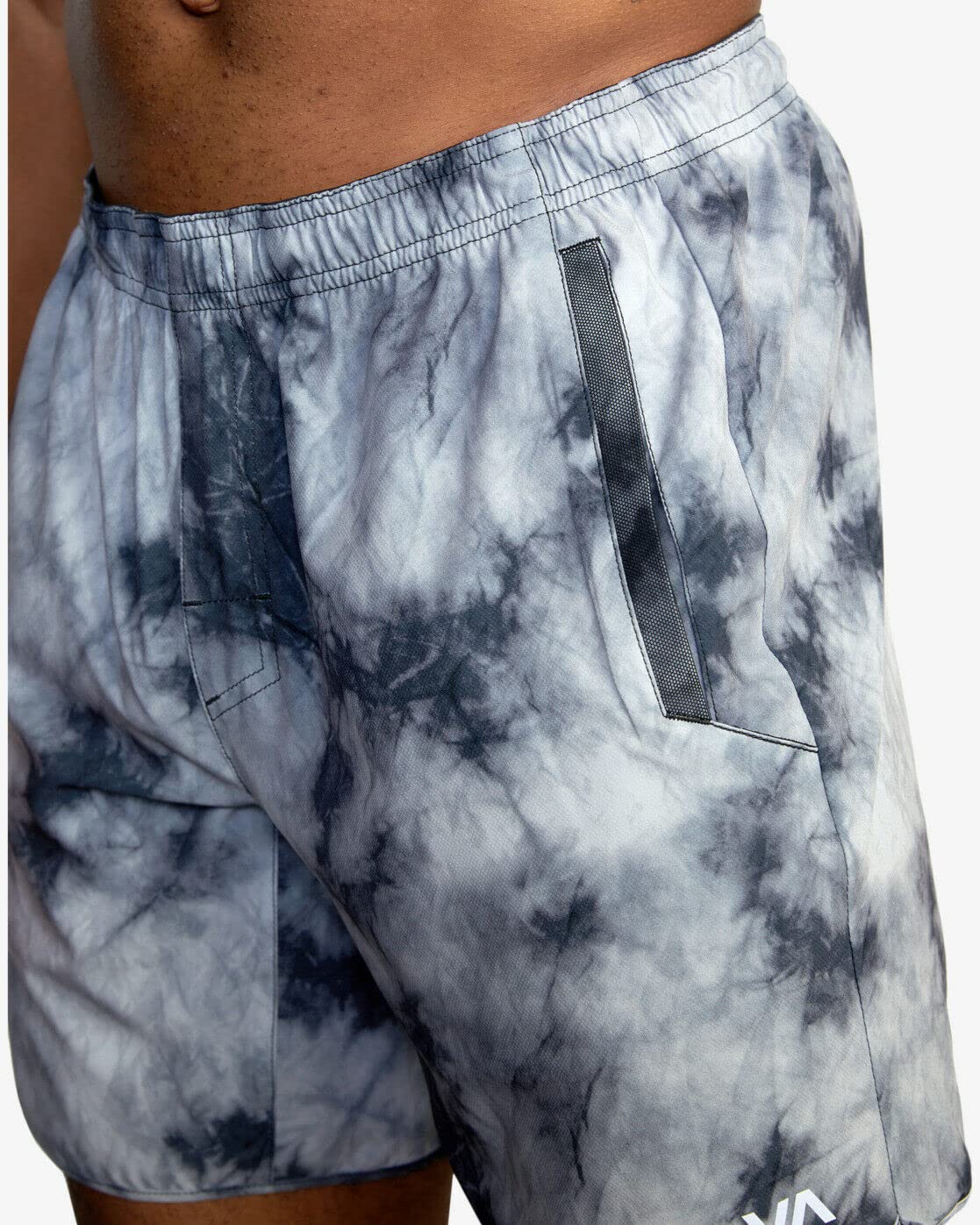 RVCA Men's Yogger Stretch Sport Short, Digi Camo Olive, Large