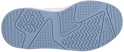 PUMA unisex child X-ray Sneaker, Forever Blue-puma White-apricot Blush-island Paradise, 4 Big Kid US