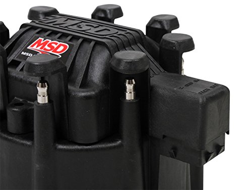 MSD 84025 Black Extreme Output HEI Cap/Rotor Kit