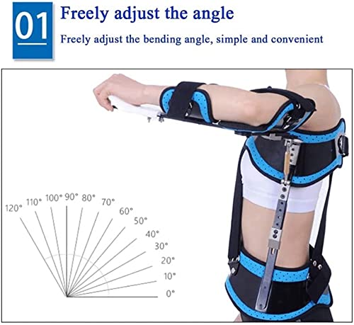 TSUSF Adjustable Shoulder Immobilizer Elbow Brace Arm Sling Shoulder Abduction Orthosis For Fracture And Dislocation Injury Support Shoulder Fixation