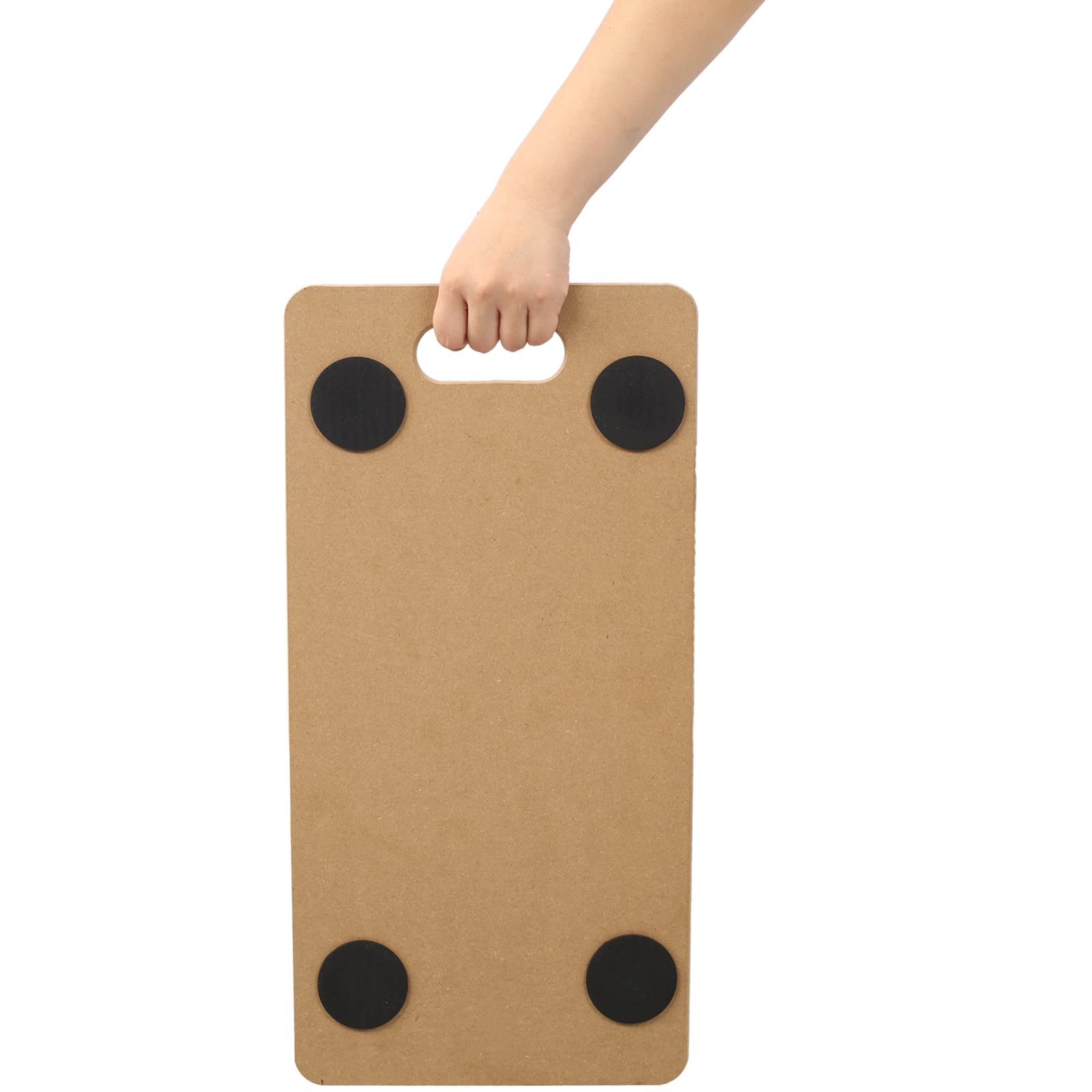 Miscoos Furniture Moving Dolly, Heavy Duty Wood Rolling Mover with Wheels for Piano Couch Fridge Heavy Items, Securely Holds 500 Lbs (2pcs 22.8" x11.2" Platform)