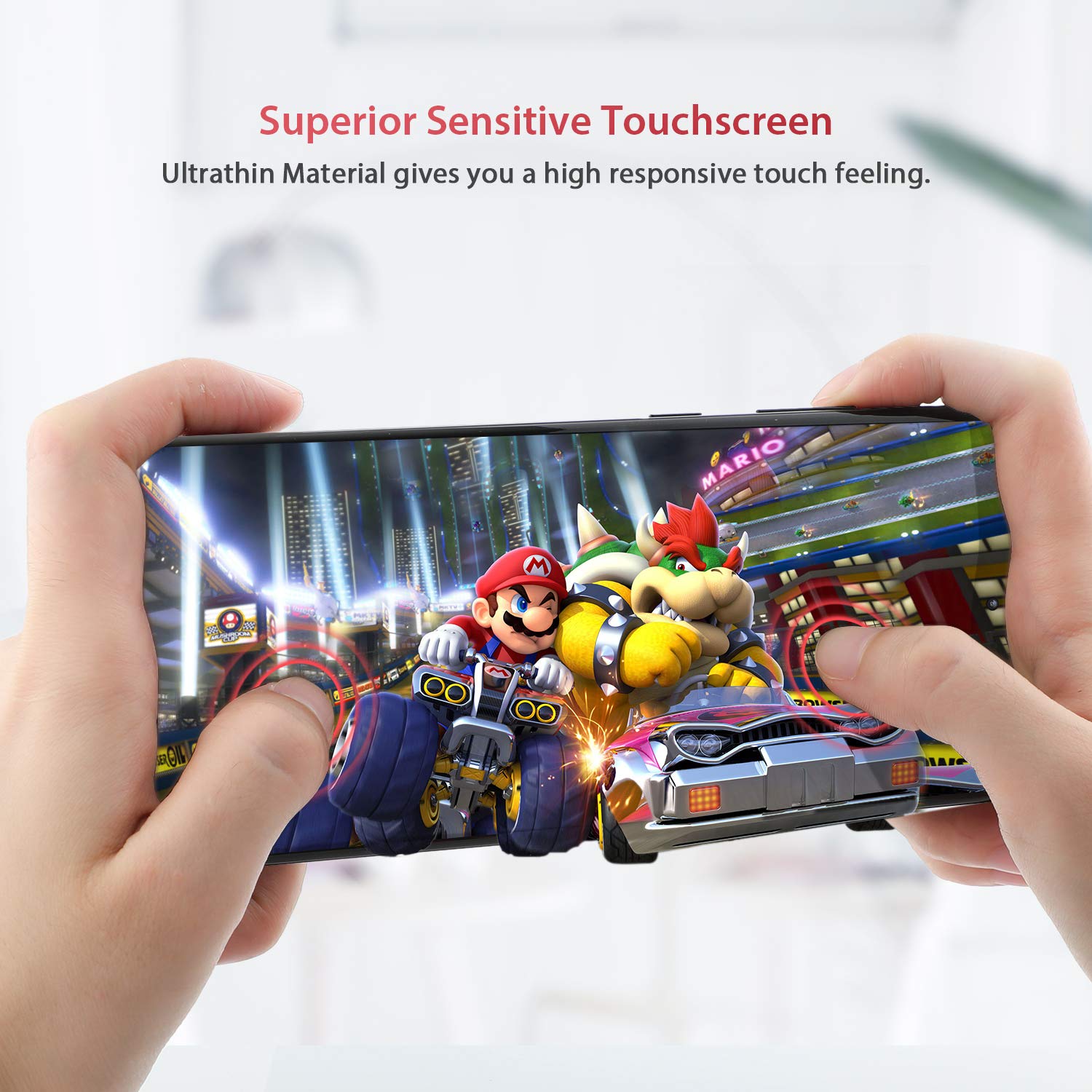 REFUN [3 PACK] Screen Protector for Samsung Galaxy S20 5G (Not for S20 FE/S20 Plus), Easy to Install, Bubble Free, Case Friendly, Fingerprint ID Compatible, Scratch Resistant Flexible Clear TPU Film