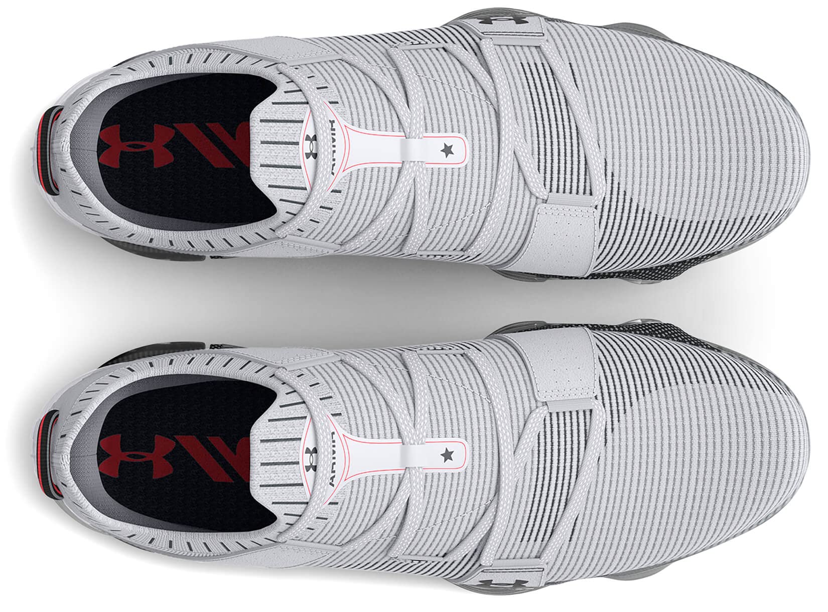 Under Armour Men's UA HOVR Tour Spikeless Golf Shoes - 3025069-101 - Mod Gray/Mod Gray/Black - 9