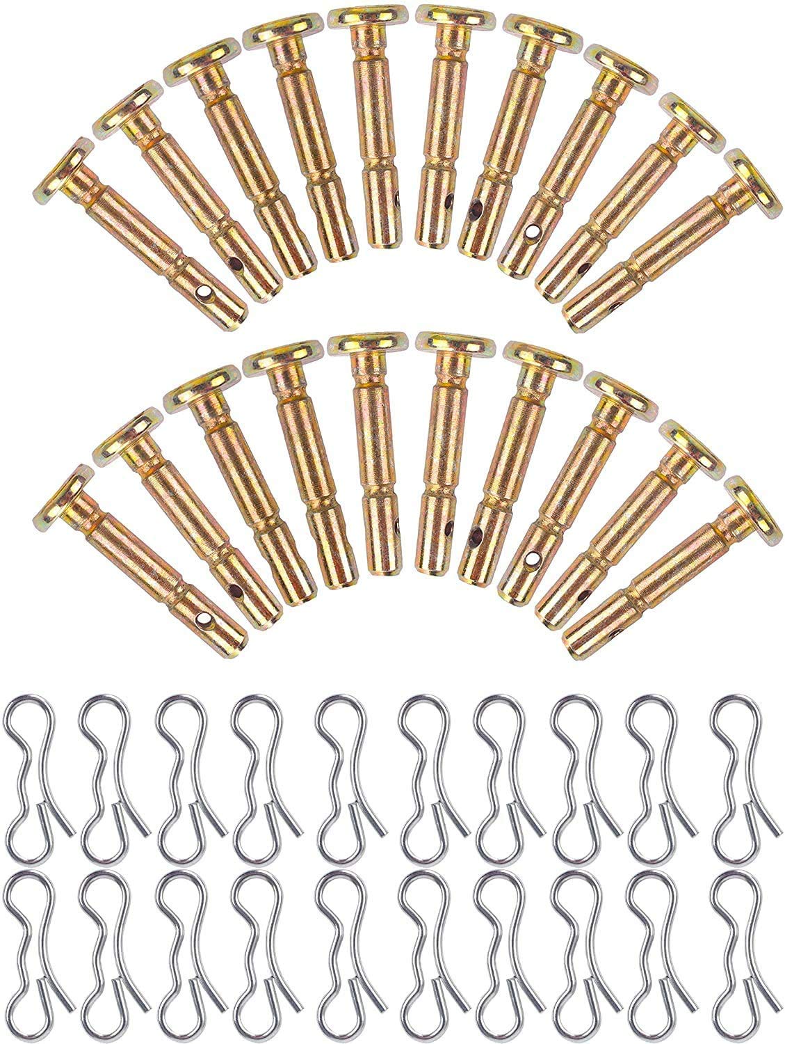 Van SanShao years Replace (20-PK) Shear Pins&Cotters MTD Craftsman SnowBlowers 738-04124A 714-04040