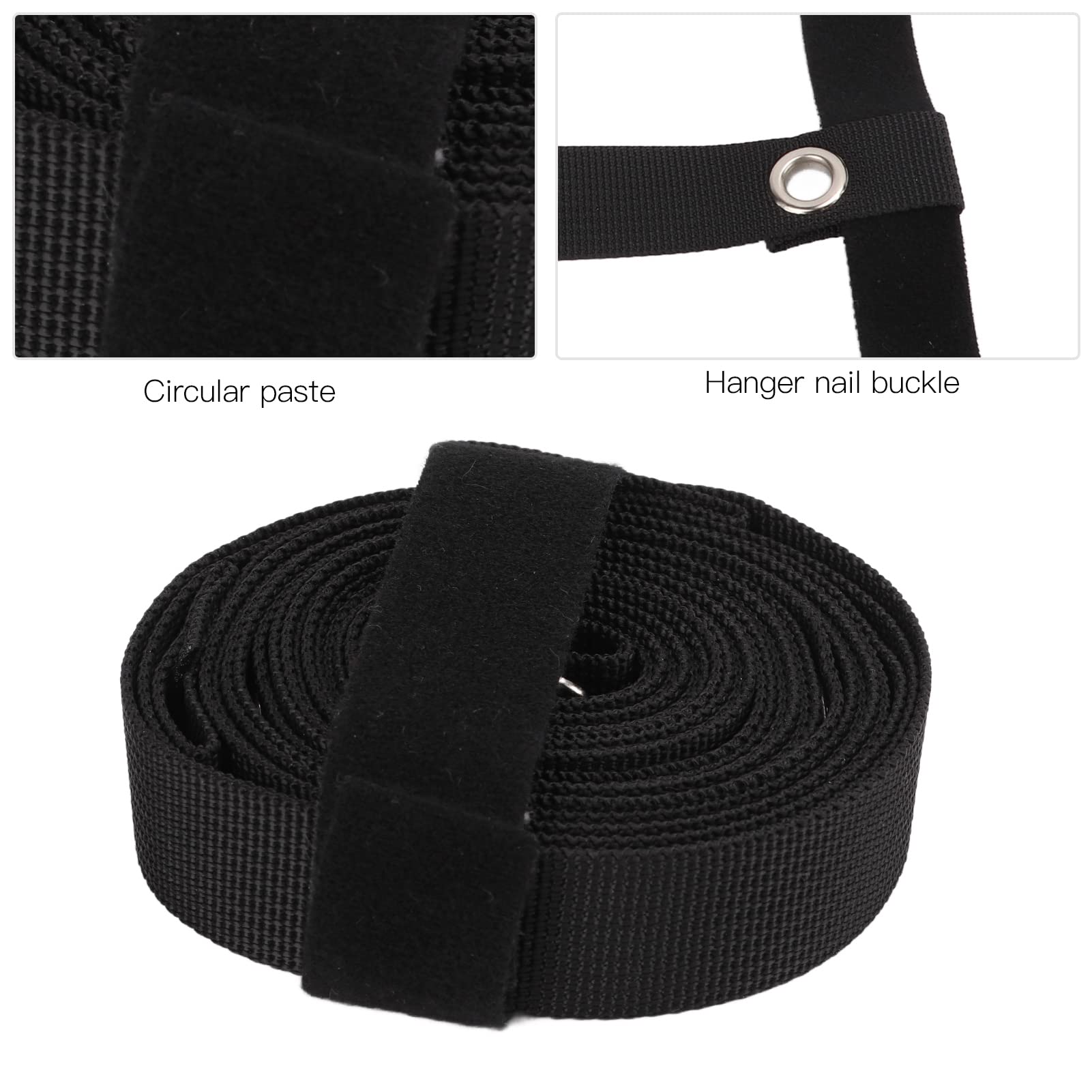 Vifemify Durable Nylon Outdoor Tent Extension Straps Multi-Purpose Tent Attachment Rope Straps for Camping picnics