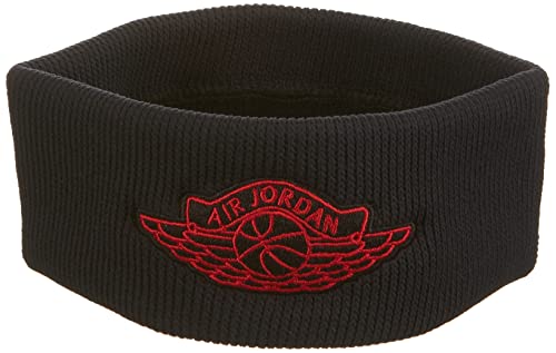 Nike Jordan Headband Jordan Wing Headband 2.0 Blk/G.Red CK9955 Basketball Running Training Street Free