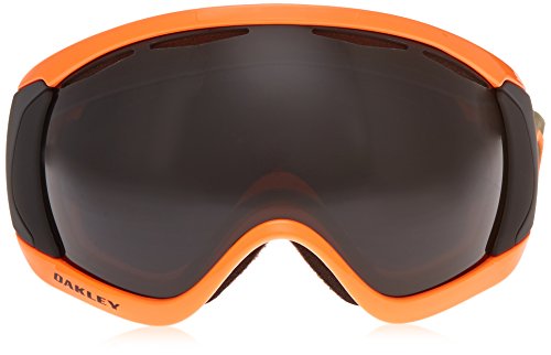 Oakley OO7047-31 Canopy Eyewear, Herb Orange, Dark Grey Lens