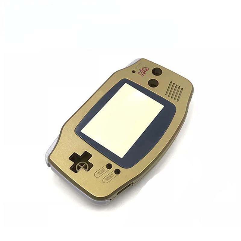 ZLiu Fire Colorful Housing Case Replacement Case Plastic Shell Cover for Gameboy Advance GBA Console Housing