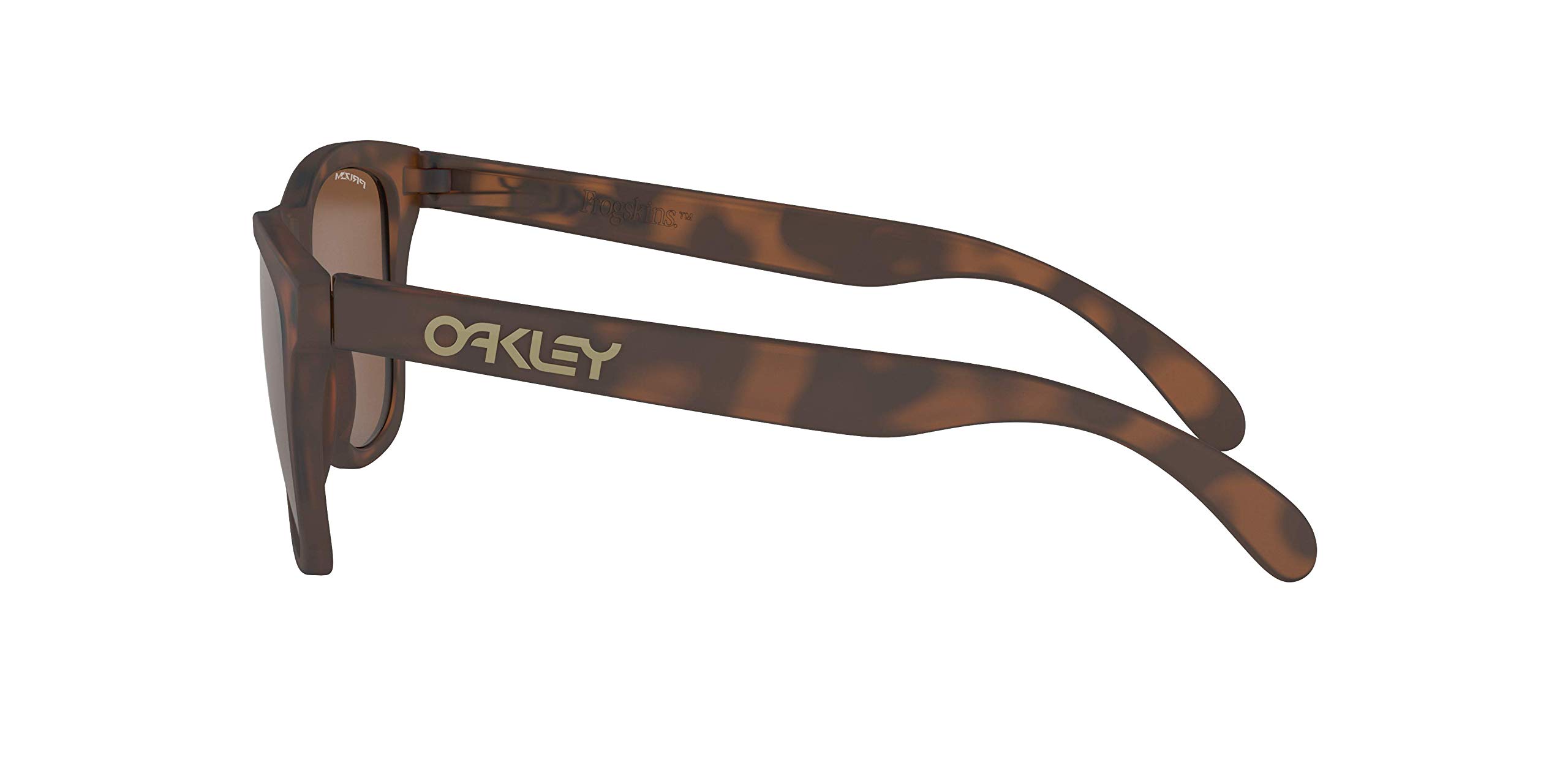Oakley OO9013 Square Sunglasses, Matte Brown Tortoise/Prizm Tungsten, 55 mm