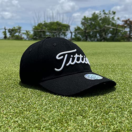 PowerGolf Original Titties Dad Cap – Classic Dad Hat with Adjustable Strapback