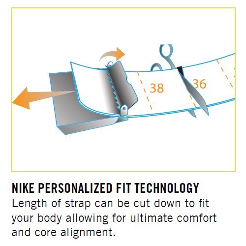 Nike Men's Reversible Stretch Web Belt, Navy/Grey, One Size