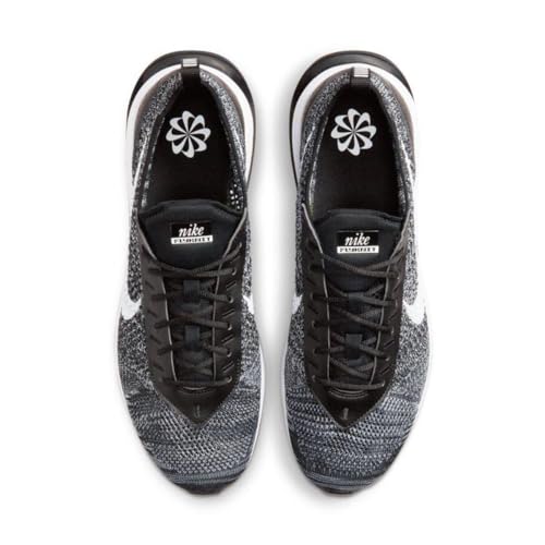 Nike Mens Air Max Flyknit Racer DJ6106 001 Oreo - Size 10 Black/White