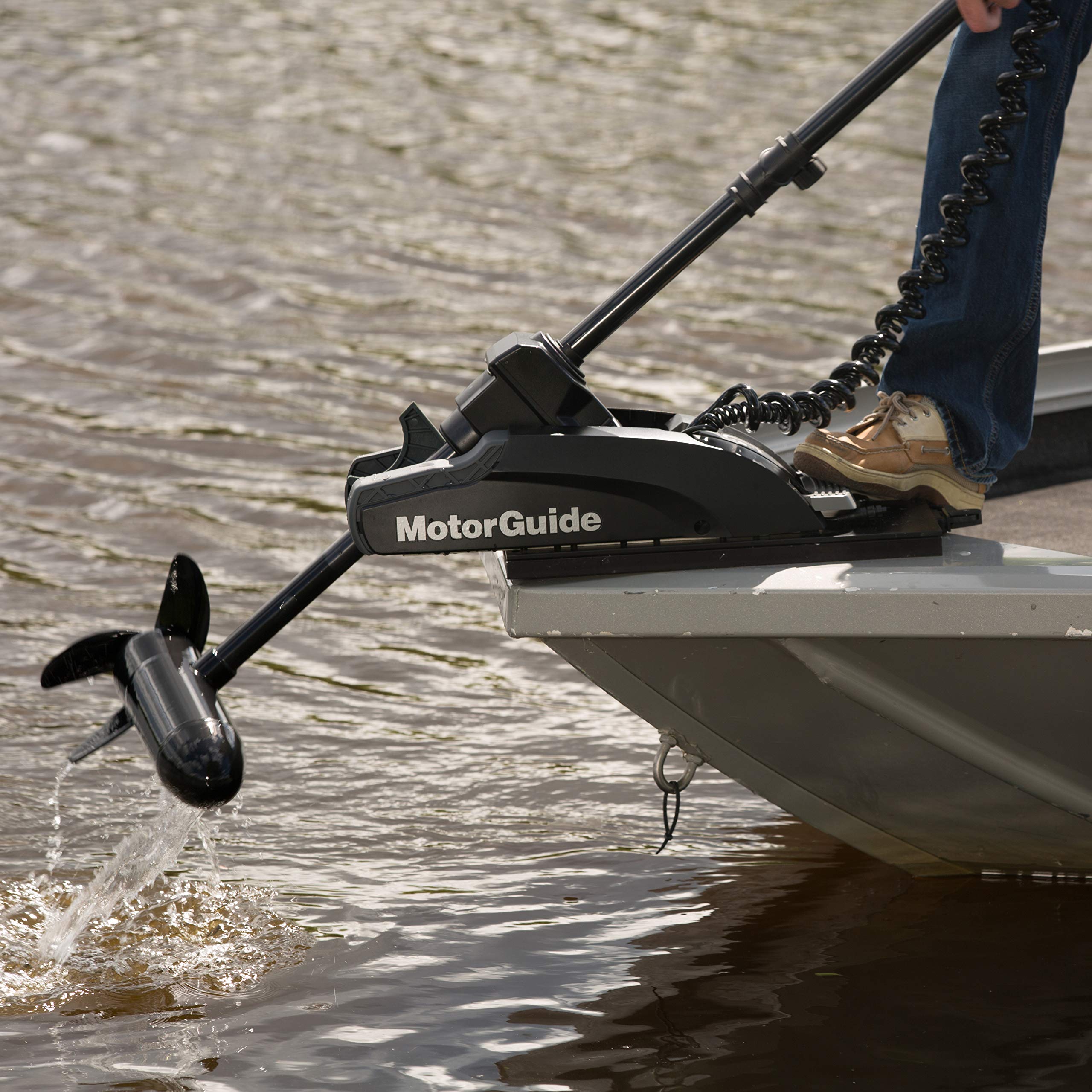 MotorGuide Xi3 Freshwater Trolling Motor, Wireless, Bow Mount - 54-inch Shaft, 55-Pound Peak Thrust - GPS