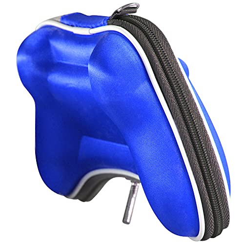 OSTENT Air Foam Hard Pouch Case Bag Sleeve for Microsoft Xbox One Wireless Controller - Color Blue