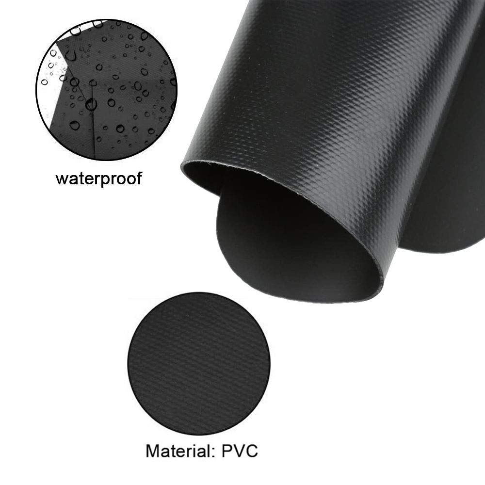 OUHFDS PVC Patch Kit for Inflatables Waterproof,6 Pcs PVC Boat Repair Kit for Inflatable Boat Kayak Canoe Pool (Gray)