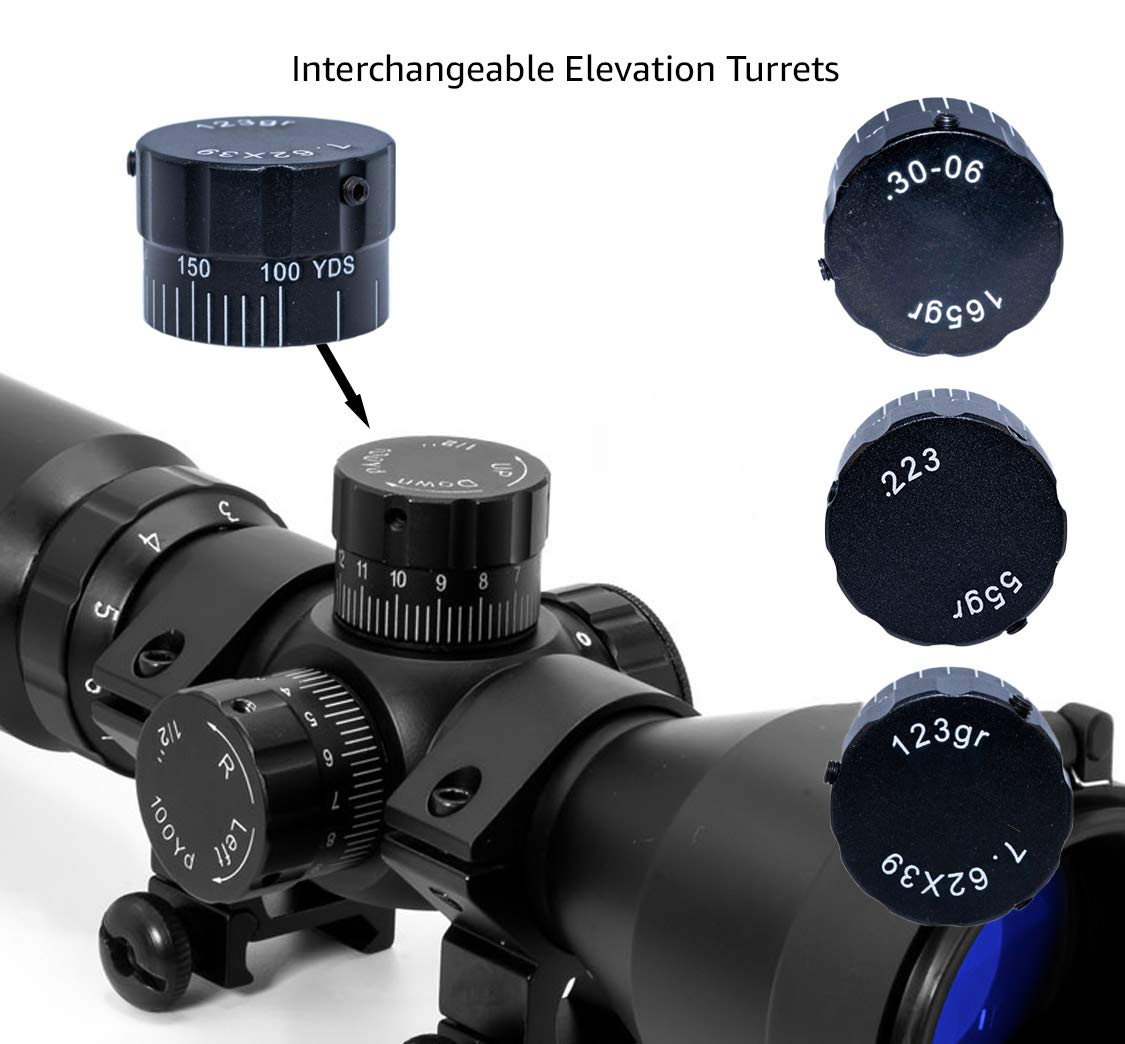 Osprey Global Compact Scope 3-9X42 with Rangfinder Reticle
