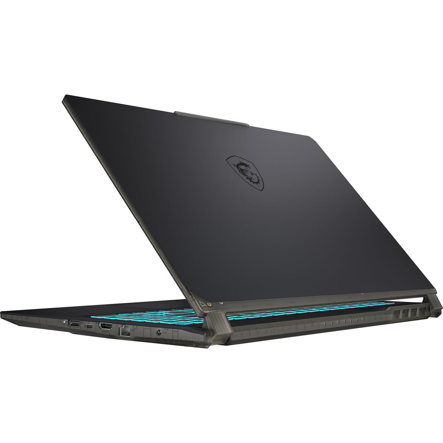 MSI Cyborg 15 Thin GF63 Gaming Laptop 15.6" FHD 144Hz (Intel 12th Gen i5-12450H, 32GB DDR5 RAM, 1TB SSD, GeForce RTX 4050 (Beats RTX 3060)), Webcam, WiFi 6, IST Cable, Win 11 Home - 2023, Black
