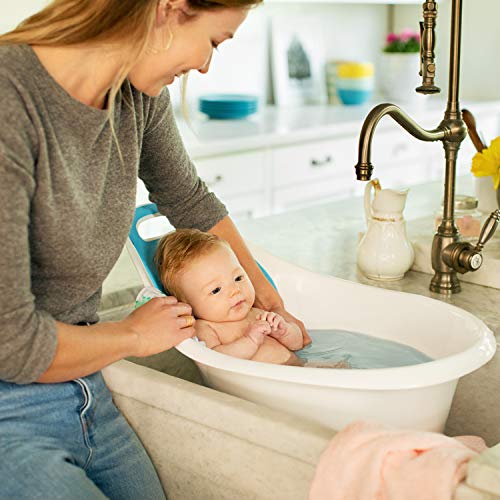 Munchkin® Sit & Soak™ Baby Bath Tub, 0-12 Months, White, 25 x 16.25 x 15 Inch
