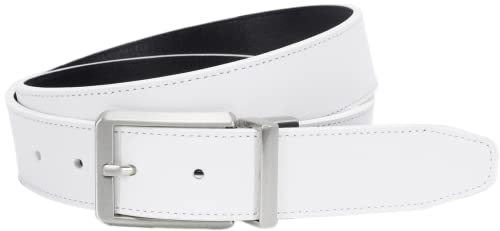 Nike Men's Classic Reversible Belt, Black/White, 36