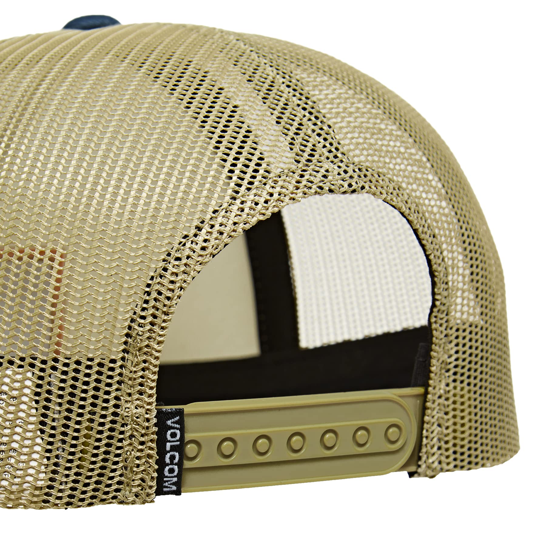 Volcom Men's Cheese Mesh Trucker Hat, Marina Blue, One Size