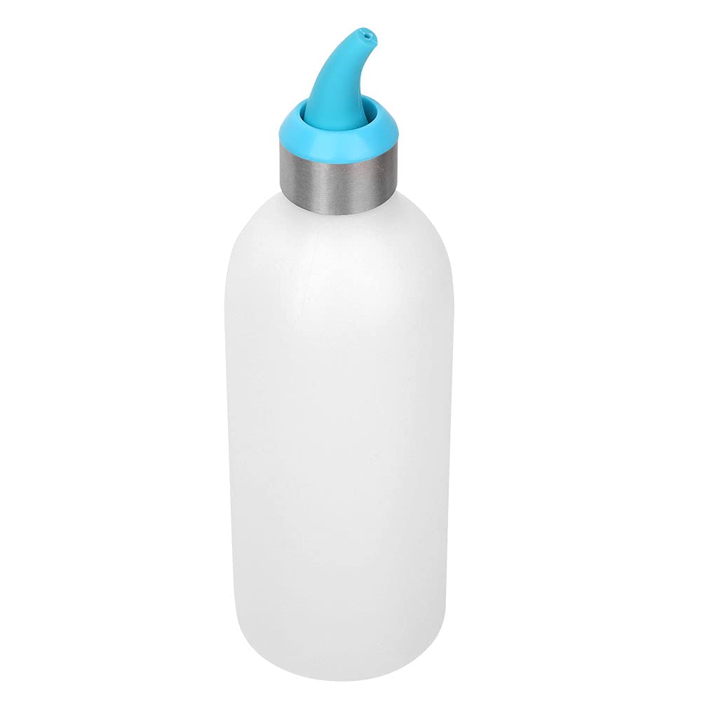 Squeeze Bottle, Empty Squeeze Bottles Leak Proof Refillable Condiment Container Squeeze Condiment Bottles for Kitchen Use Condiments Dressings (blue)