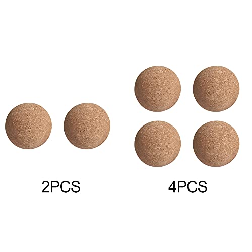 Wine Cork Ball,2.4inch Wooden Cork Ball Stopper Wine Decanter Top Accessories Carafe Bottle Replacement Wine Stoppers(size:2pcs)
