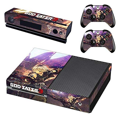QUATLAMSHOP Xbox One Skin Set Vinyl Decal Skin Stickers Protective for Xbox One Console Kinect 2 Controllers - Adventure game (Only Xbox One)