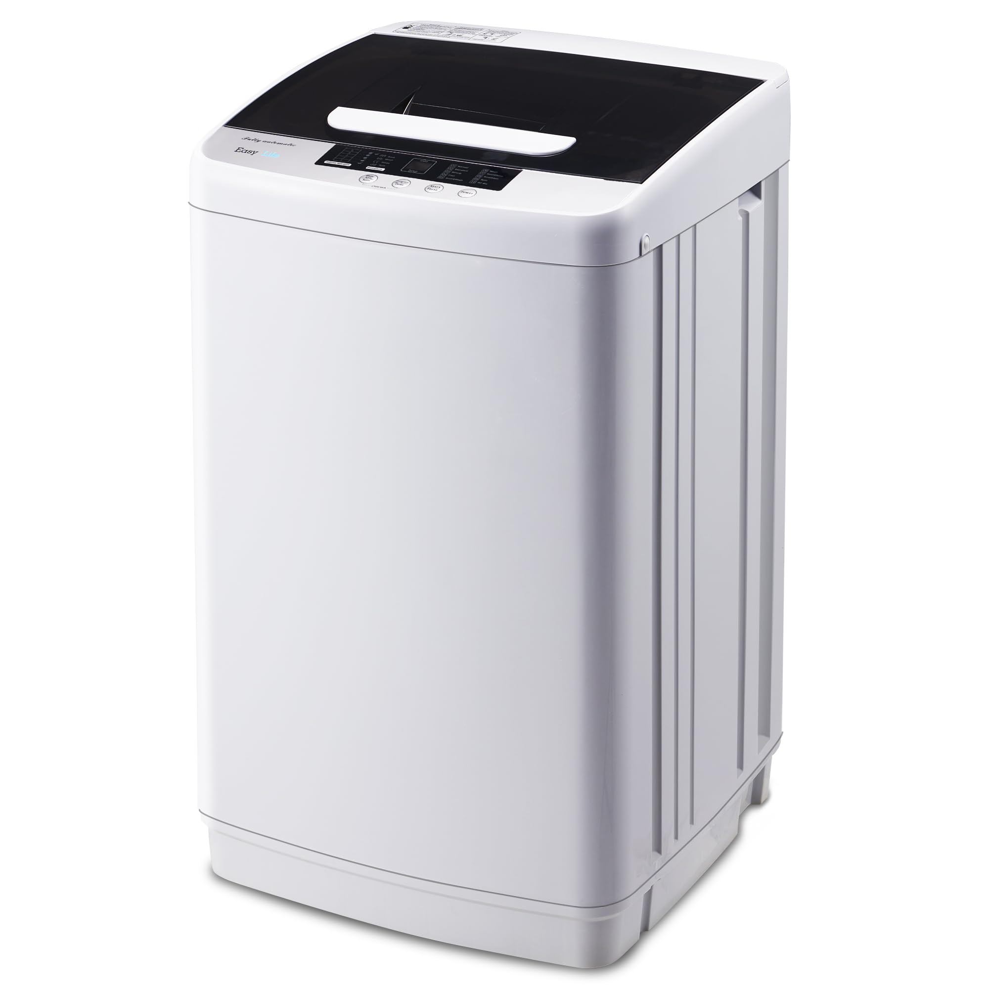 Outspurge Full Automatic Washer Machine,Portable Washing Machine for Household Use,1.04 Cu.Ft.Laundry Washer Spin with 10 Wash Programs& LED Display& Built-in Drain Pump,Ideal for RV,Camping,Apartment