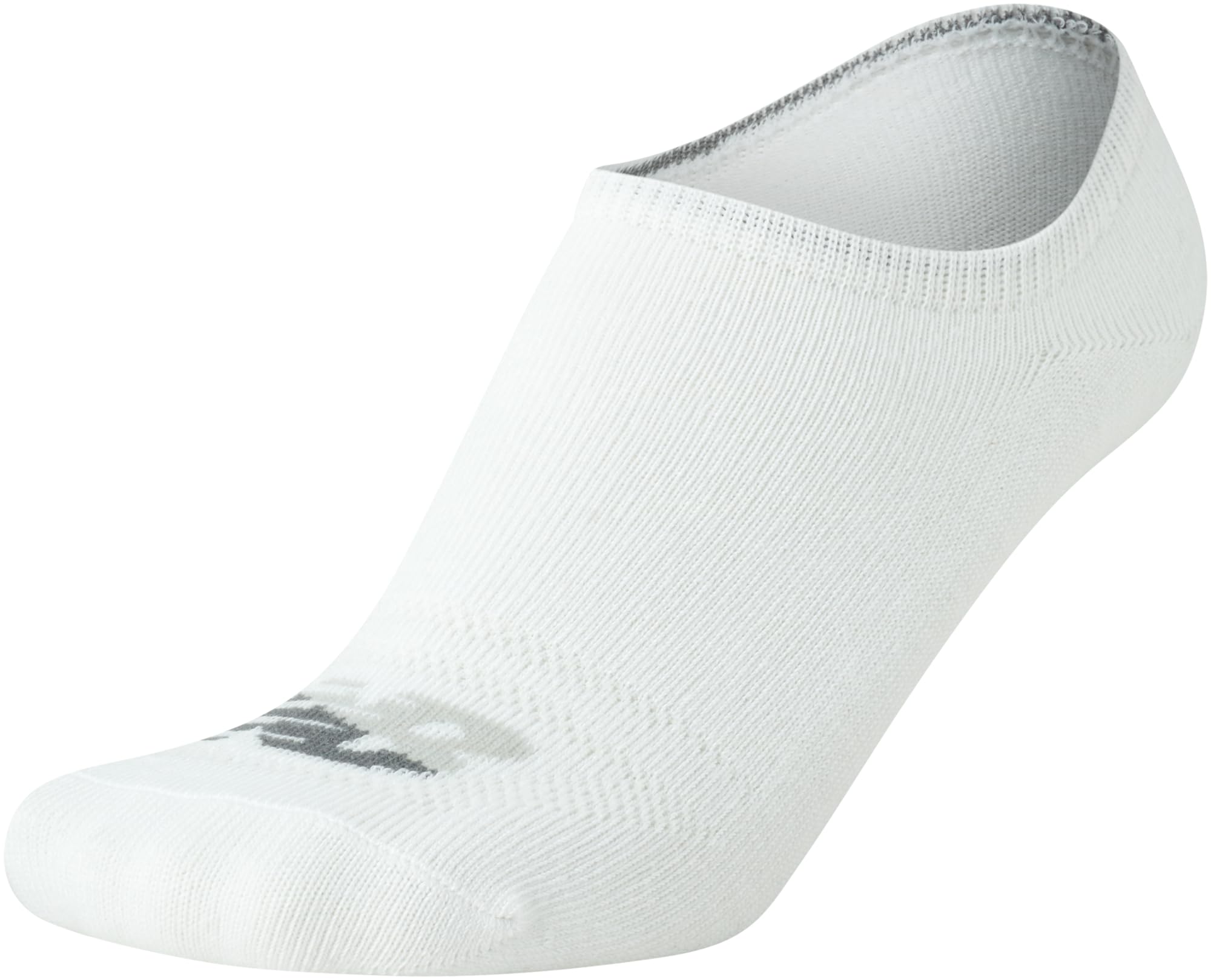 New Balance Women's Athletic Socks - Cushion No Show Liner Socks (12 Pack), Size Shoe Size 4-10, Black Mesh
