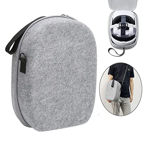 Yoidesu Hard Carrying Case for Oculus Quest 2 VR Gaming Headset, Portable VR Headset Storage Bag Travel Case with Shoulder Strap, VR Gaming Headset and Touch Controller Accessories