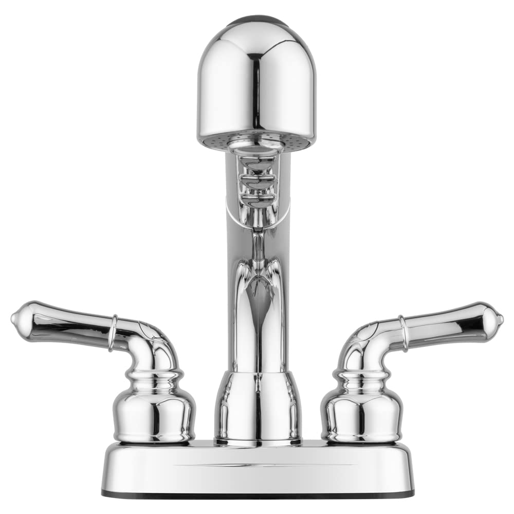 Pacific Bay - Lynden Utility Laundry Sink Faucet with Swivel Stainless Steel Spout