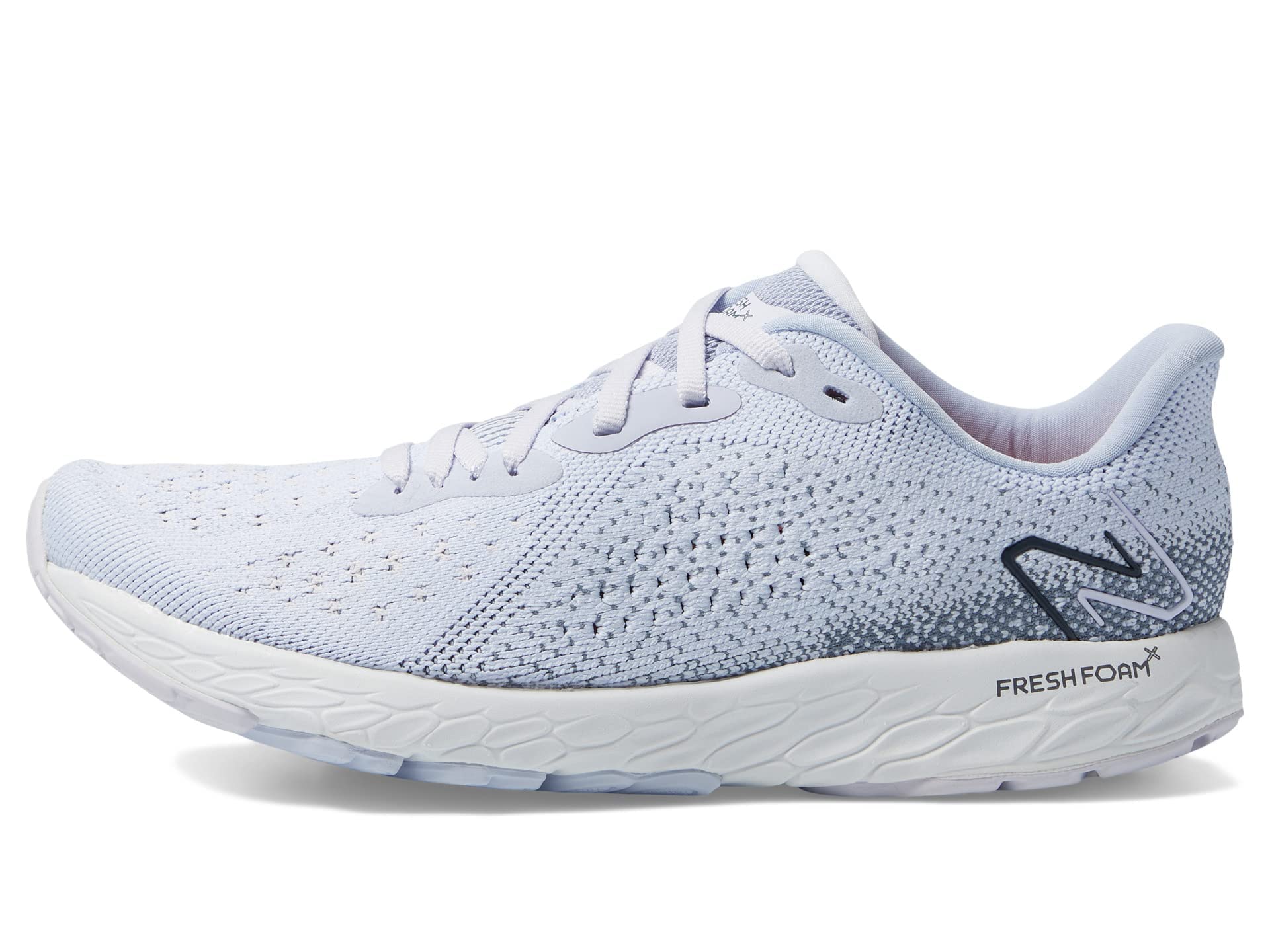 New Balance Women's Fresh Foam X Tempo V2 Running Shoe, Grey/White, 6