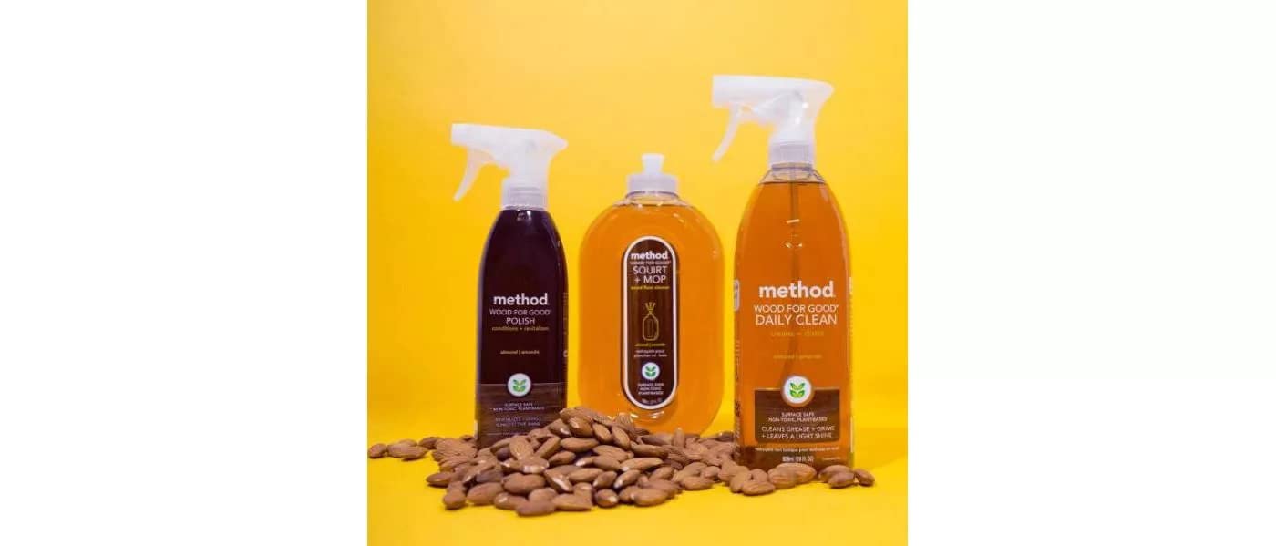 Method Almond Daily Wood Cleaner 28 Fl Oz
