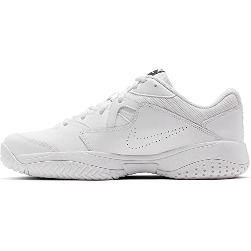 NIKE Men's Nike Court Lite 2 Shoe, white/black - white, 11.5 Regular US