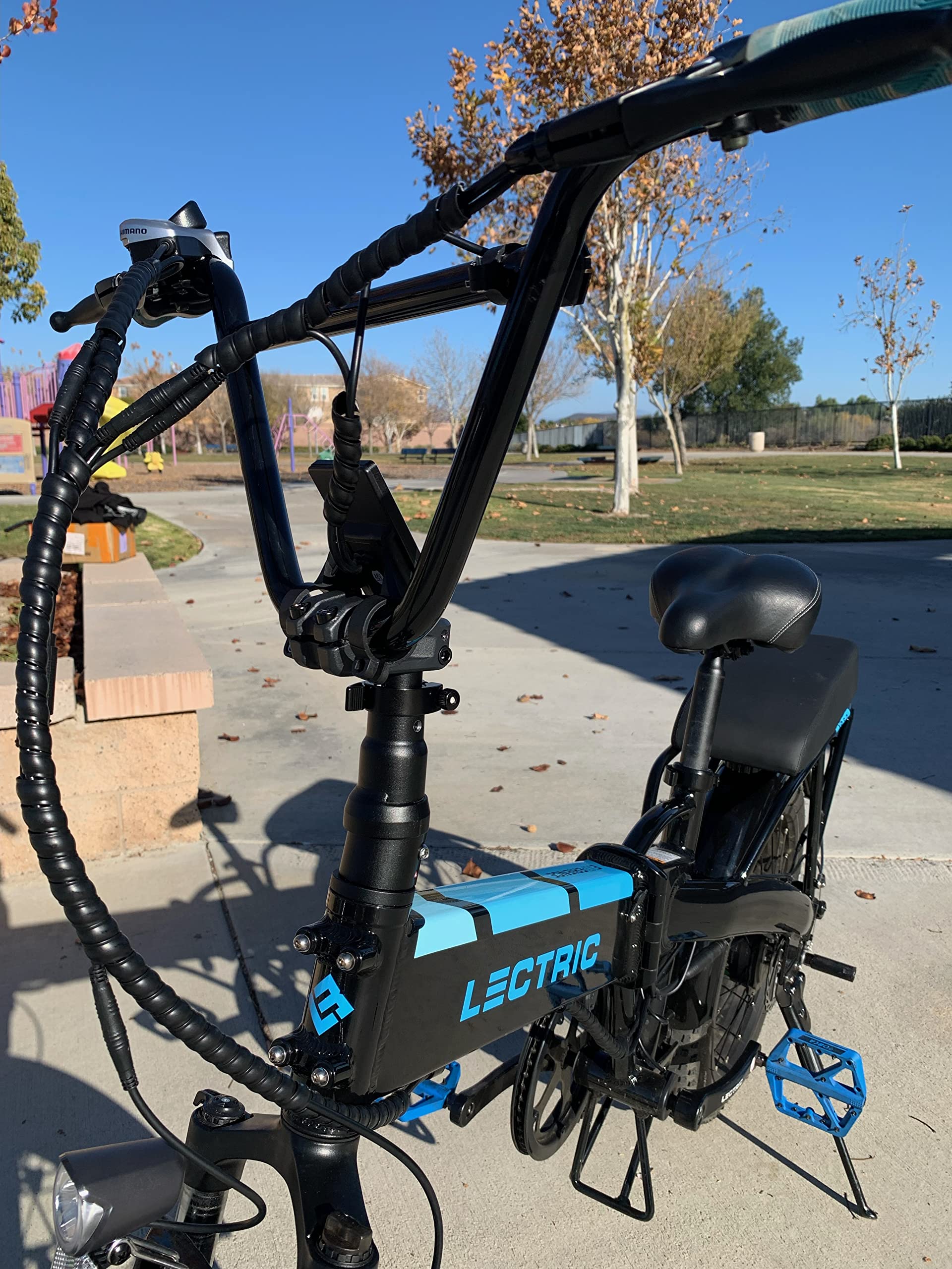 Turtle Neck Bike Stem Riser Handlebar Extender and Quick Release Adapter