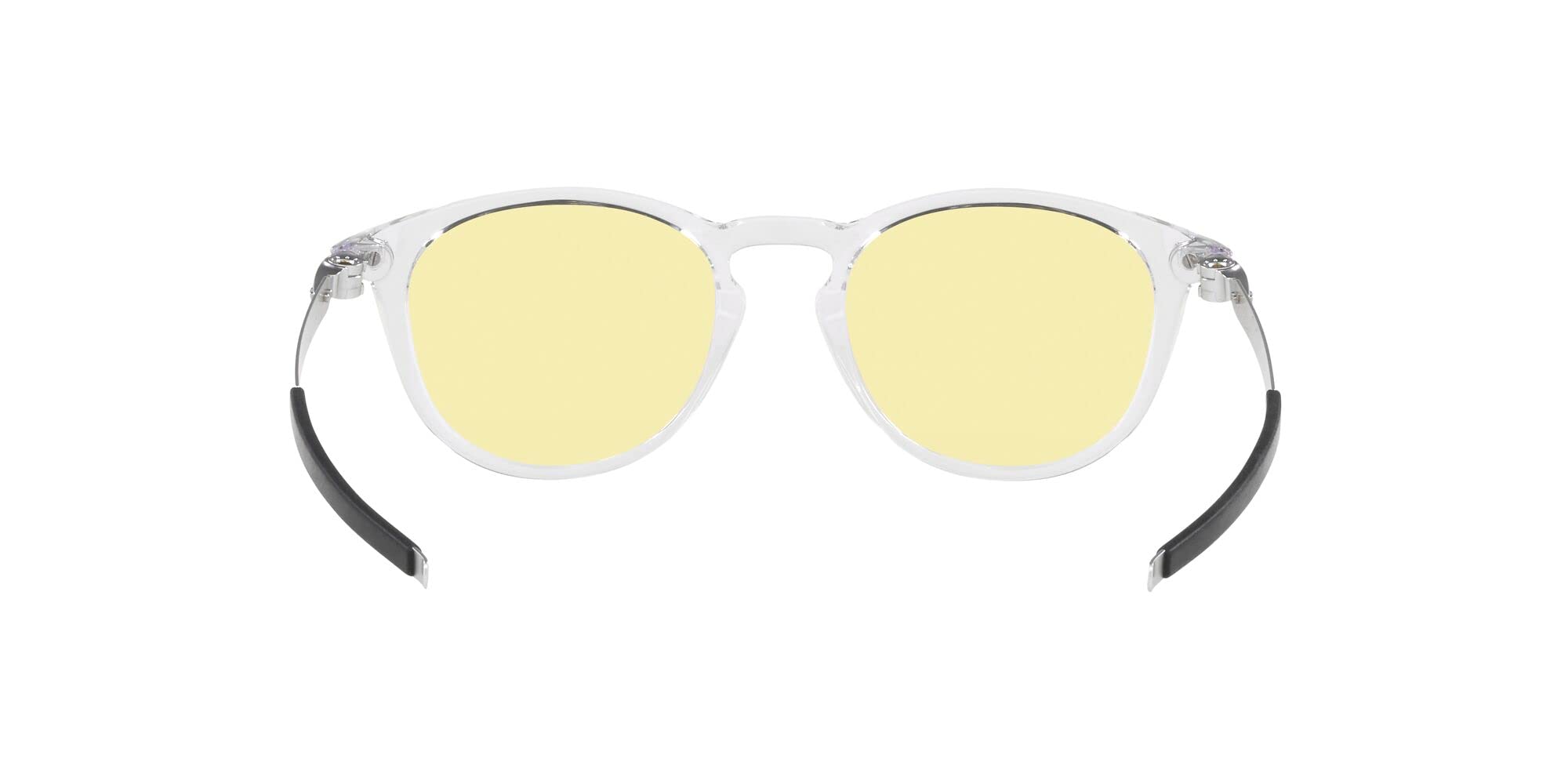 Oakley Men's OO9439 Pitchman R Round Sunglasses, Satin Black/Prizm Black Polarized, 50 mm