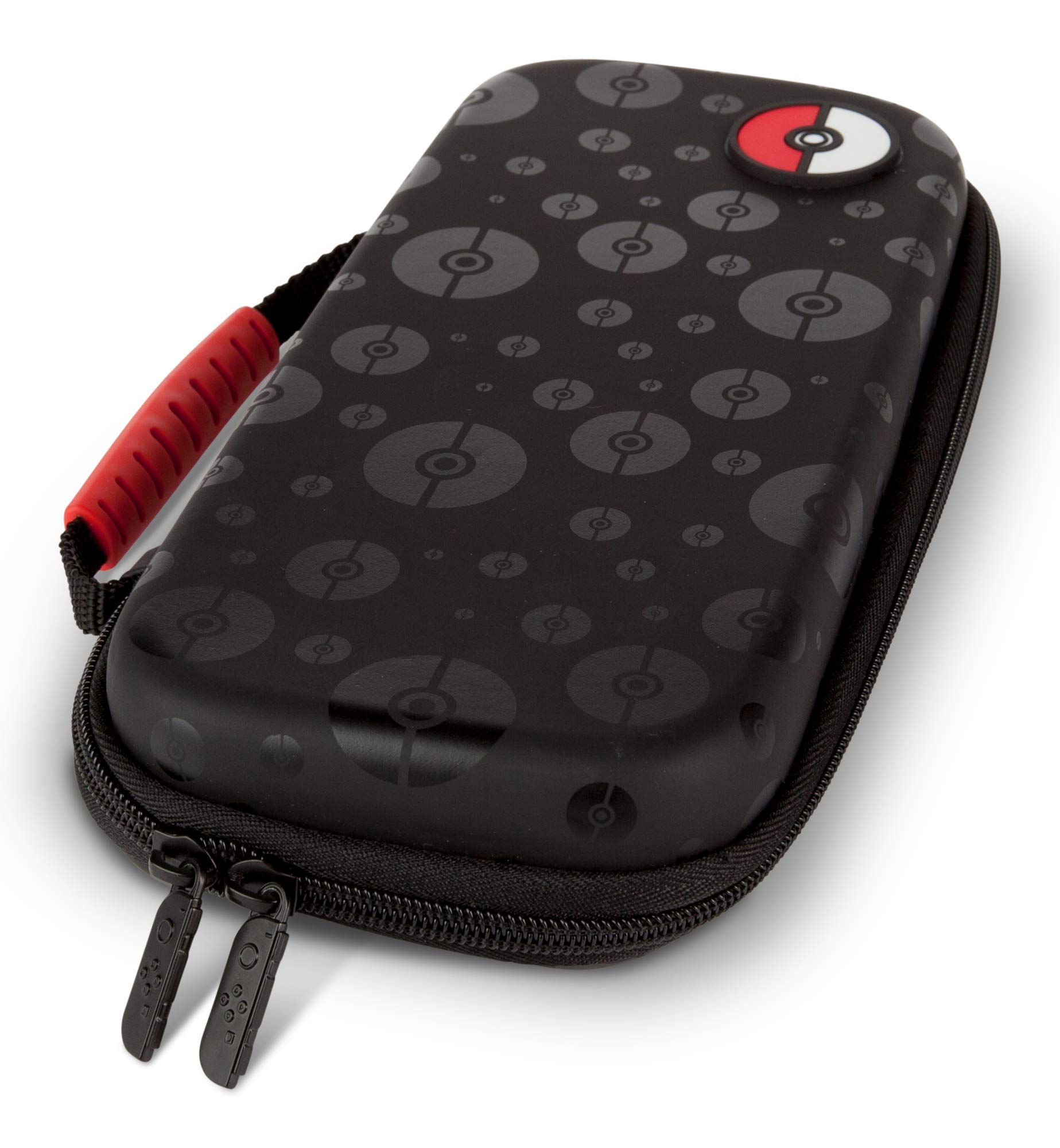 PowerA Protection Case for Nintendo Switch - Poke Ball Black - Nintendo Switch, protective case, gaming case, console case, accessories storage, officially licensed