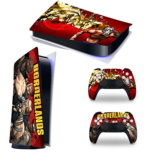 Survival Game PS5 Standard Edition Console and Controller 5 Controller Skin Set - PlayStation 5 Vinyl