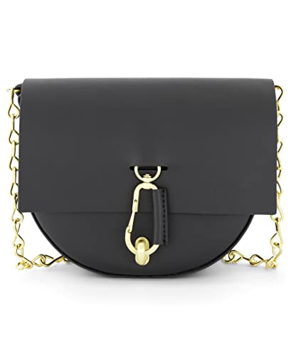 ZAC Zac Posen Belay Mini Saddle Crossbody, Black