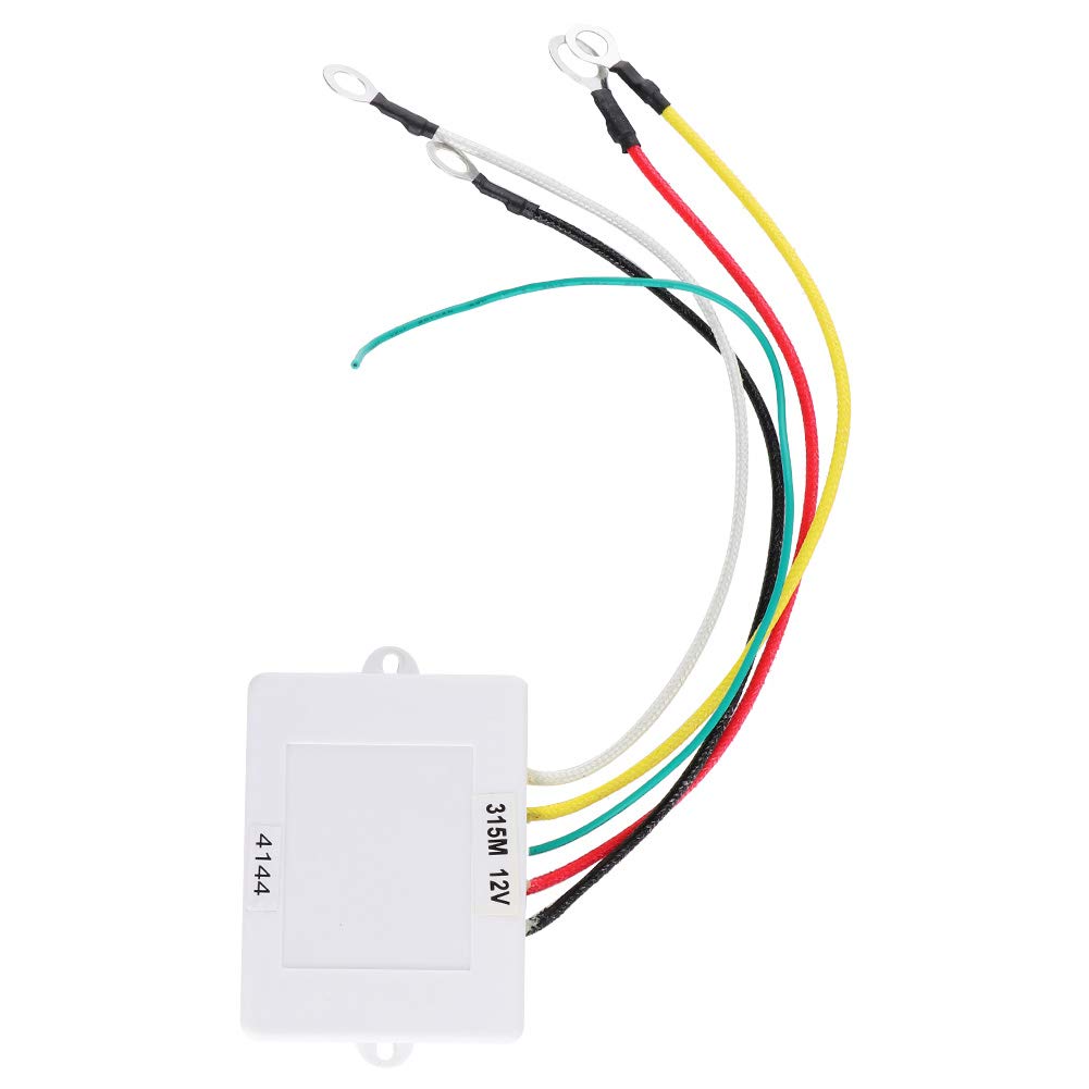 Senyar Anchor Controller, 12V Remote Control Windlass Wireless Switch Trim Controller Marine Boat Sail Accessory