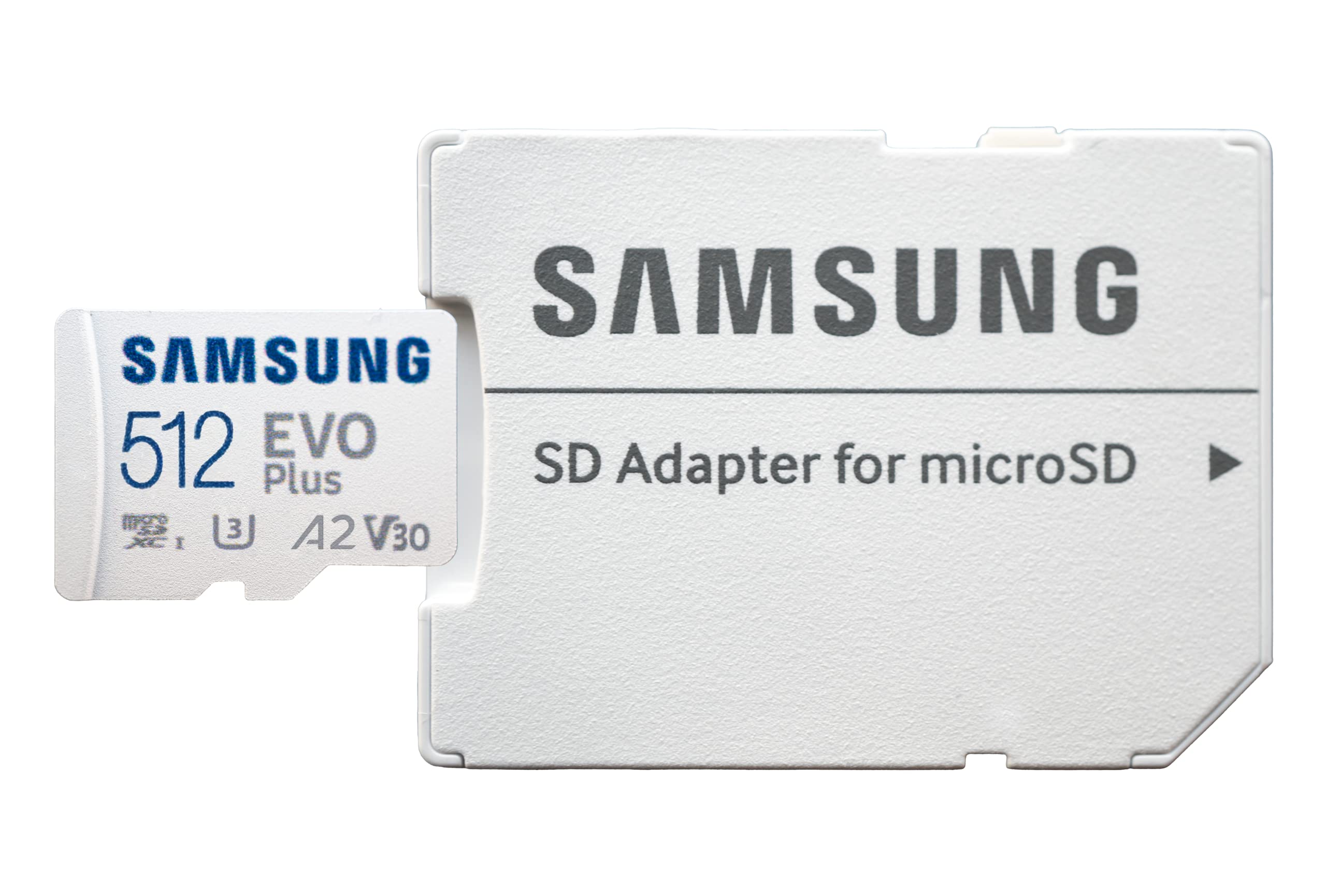 Samsung EVO Plus with SD Adapter MicroSDXC UHS-I Card Class 10 Memory Card for Nintendo Switch, Switch Lite, OLED (MB-MC512KA/APC) Bundle with (1) Everything But Stromboli SD & MicroSD Card Reader