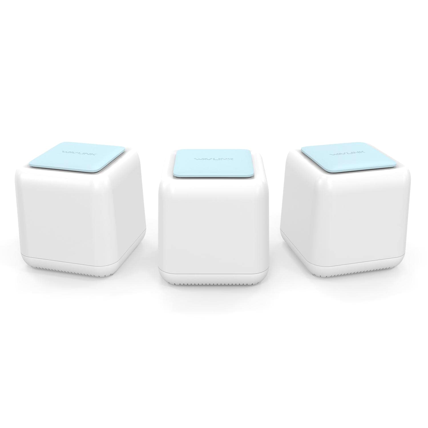WAVLINK AC1200 Mesh WiFi System 3 Pack- Dual Band Smart Router Up to 3000 Sq.ft Whole Home Coverage & 85+Connections, Parental Control, Gigabit Ethernet, MU-MIMO