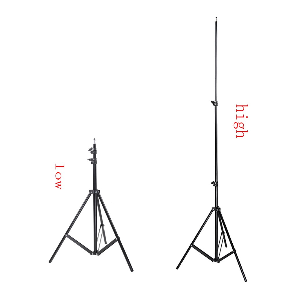 Neewer 2 Packs 9 feet/260 centimeters Photo Studio Light Stands for HTC Vive VR, Video, Portrait, and Product Photography
