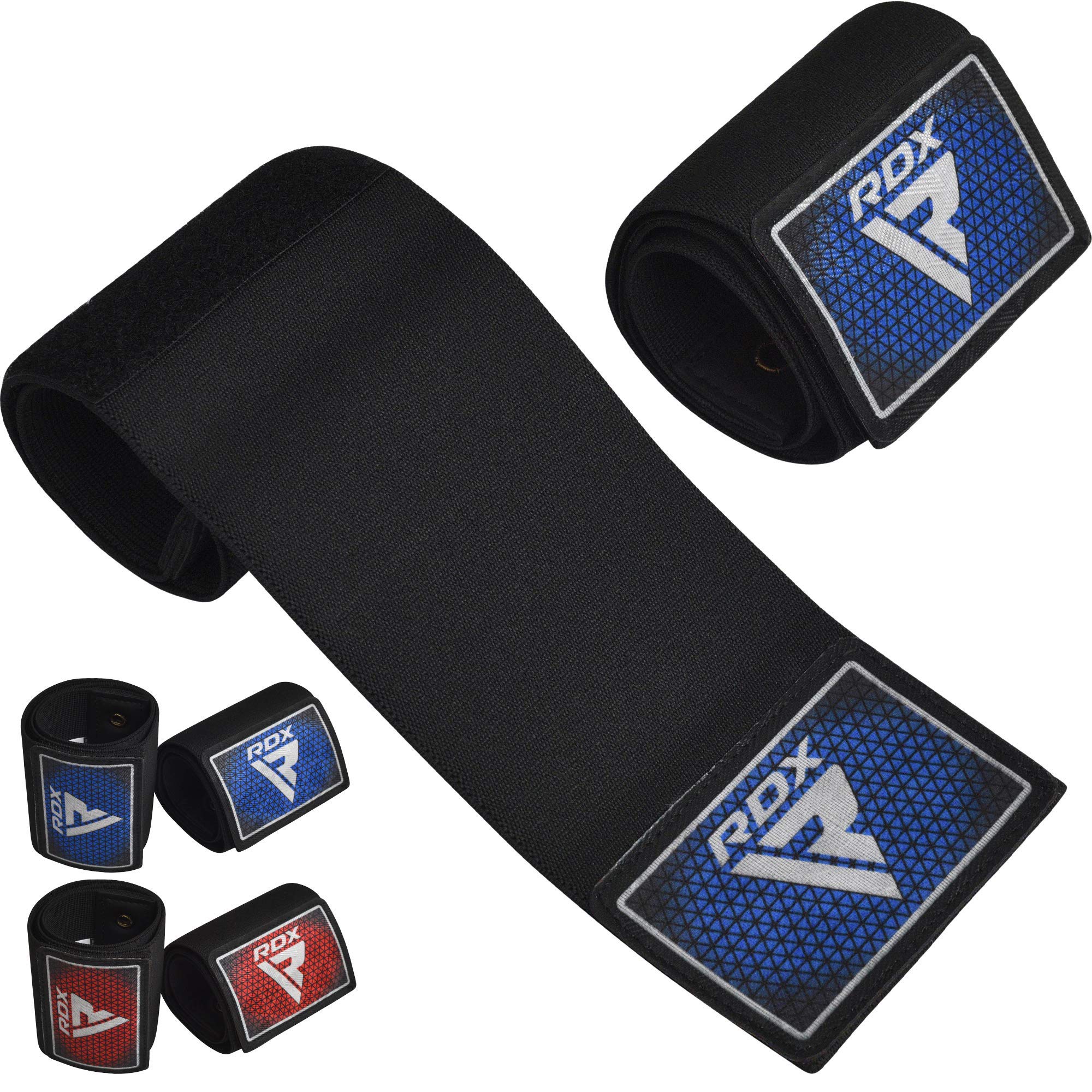 RDX Lace 2 Loop Straps Converter for Professional Boxing Gloves, 50CM Elasticated Polyester Adjustable Maya Hide Leather Hook Strap Attachments for Fighting Kickboxing Muay Thai Sparring Lace-Up Glove