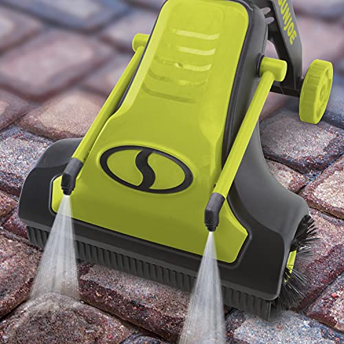 Sun Joe 24V-PSC 24-Volt IONMAX Cordless Surface & Patio Cleaner Kit, Nylon Bristle Brushes, Dual Spray Nozzle, W/ 4.0-Ah Battery + Charger
