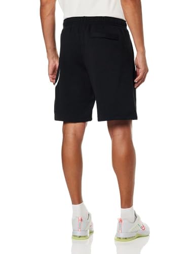 Nike Men's Sportswear Club Short Basketball Graphic, Black/White/White, X-Large