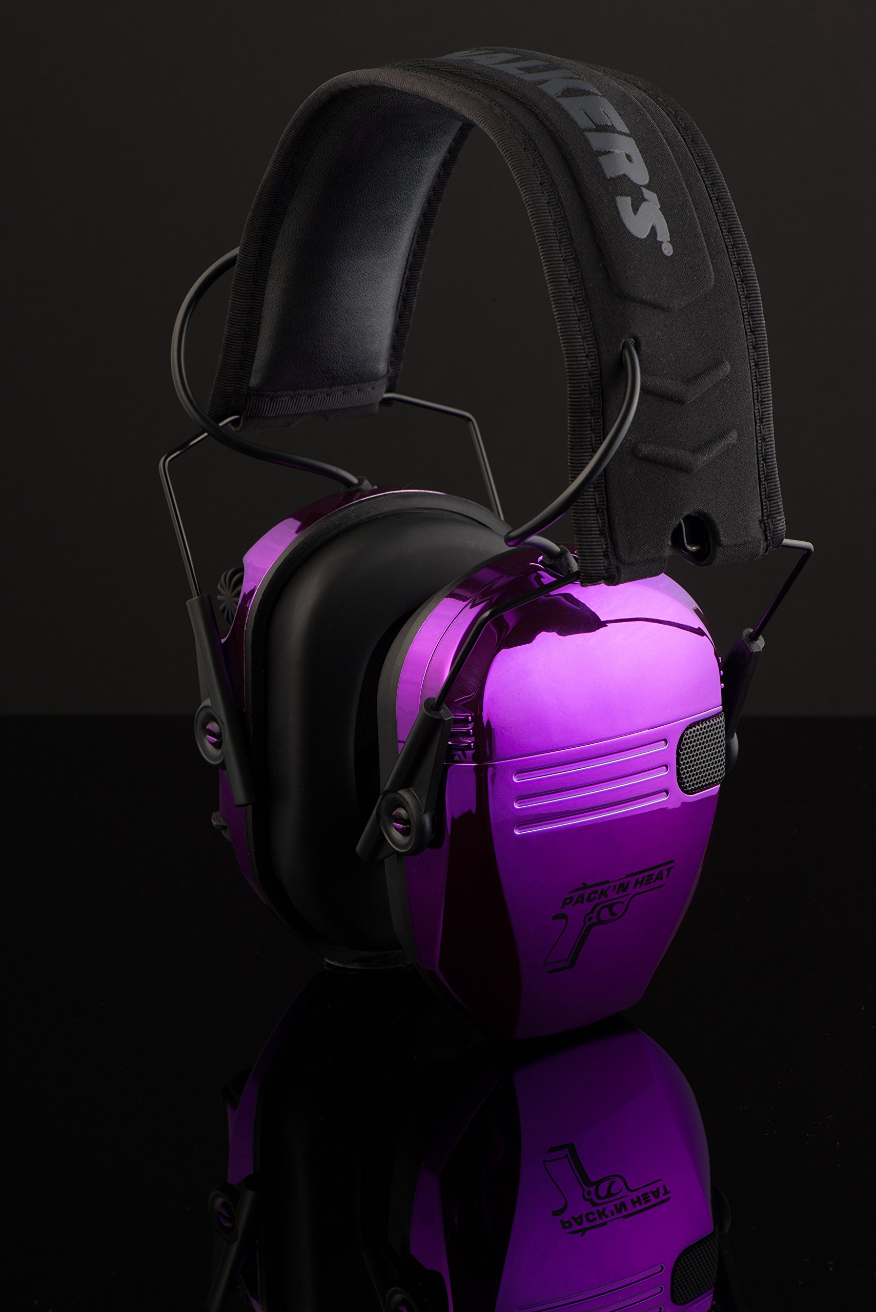 PACK'N HEAT Chrome Plated Electronic Eyes & Ears Set (Dark Purple)