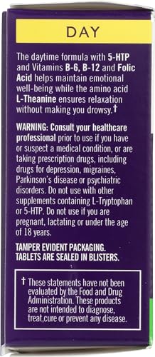 Natrol Stress and Anxiety Day and Night Tablets, 20 Count